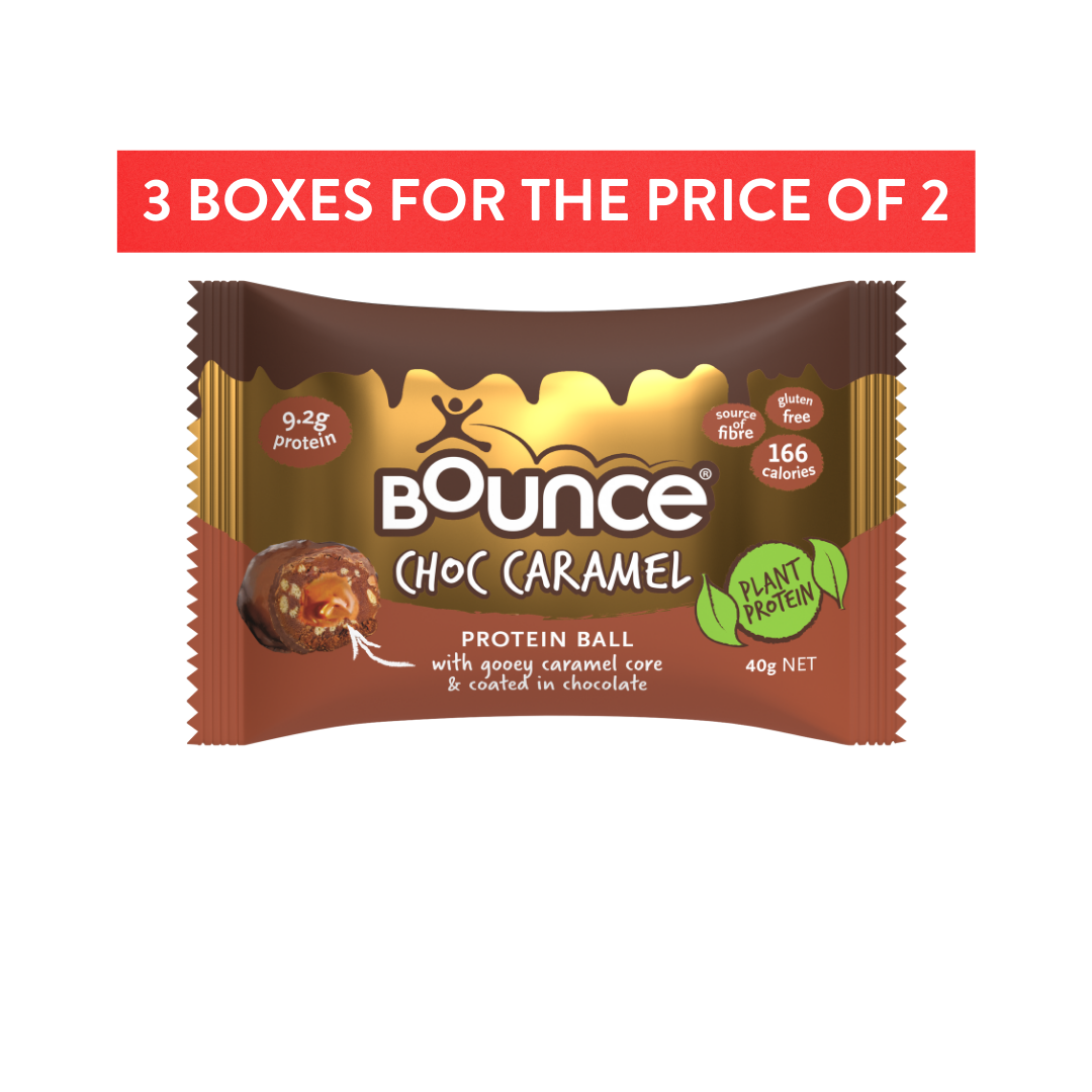 Bounce Choc Caramel Protein Ball (BOX OF 12 BALLS) – Bounce Australia